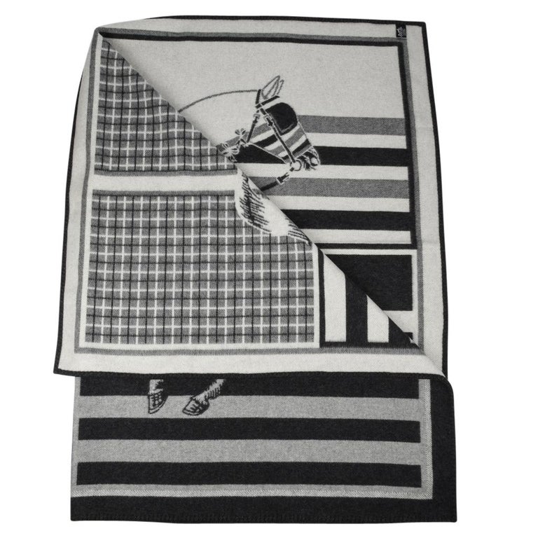 Hermes Blanket Couvertures Nouvelles Plaid Silex Limited Edition New at ...