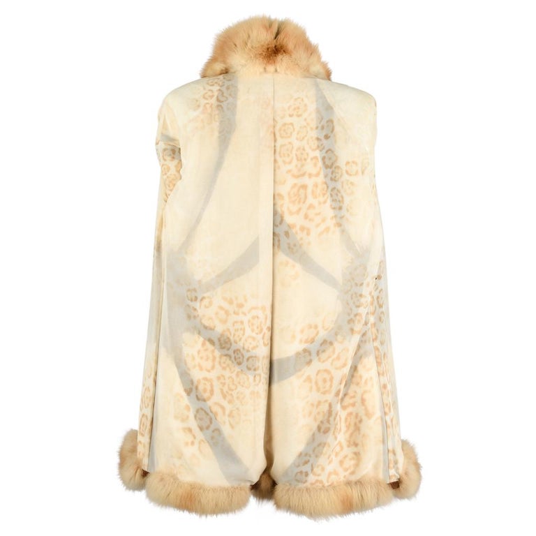 Russian Sable Fur Coat / Jacket Jeweled Unique Striking 6 / 8 at 1stDibs