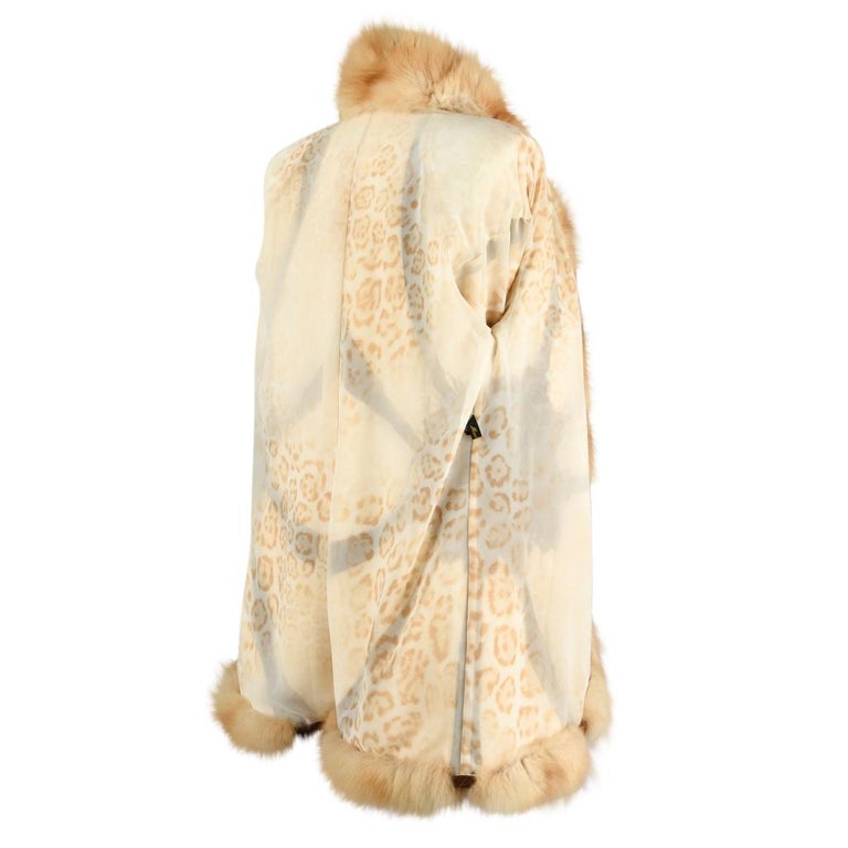 Russian Sable Fur Coat / Jacket Jeweled Unique Striking 6 / 8 at 1stDibs