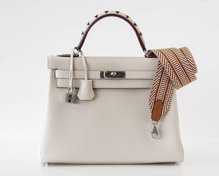 Hermes Strap Canvas Amazon Zig Zag Limited Edition for Kelly / Bolide ...