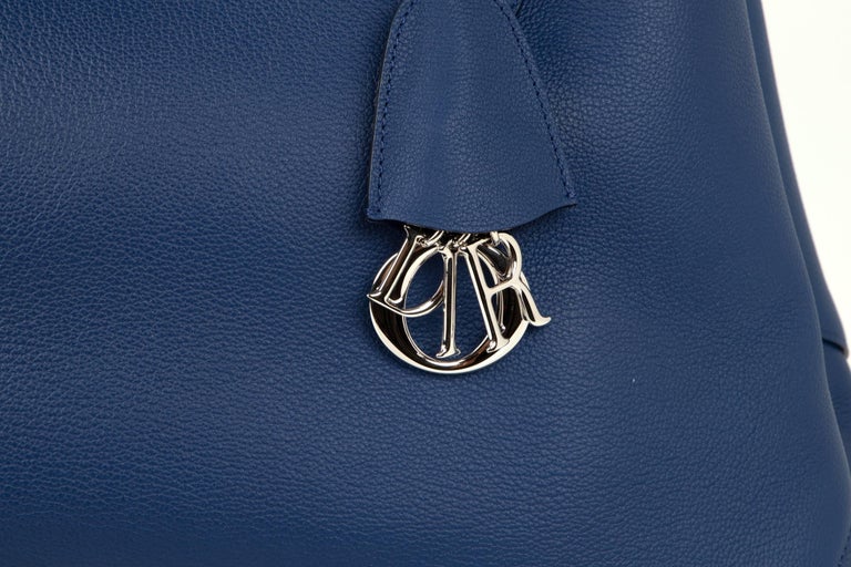 Christian Dior Bag Open Bar Vivid Blue Bi-Color Tote at 1stDibs | dior ...