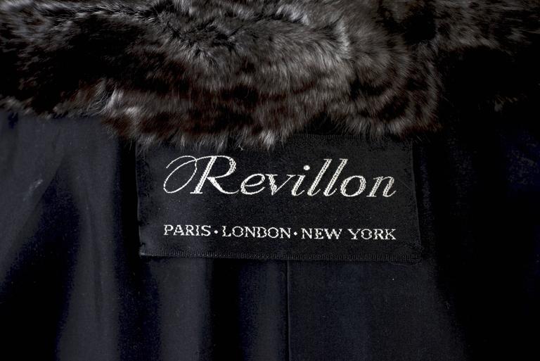 Revillon Grey Chinchilla Fur Coat For Sale at 1stDibs | grey chinchilla ...