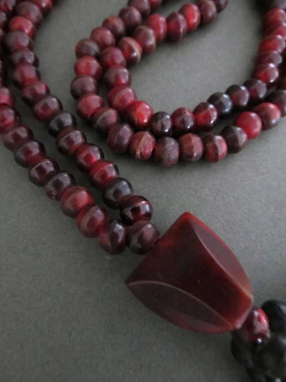 Vintage Danish Monies Gerda Lynggaard Horn Necklace For Sale at 1stDibs