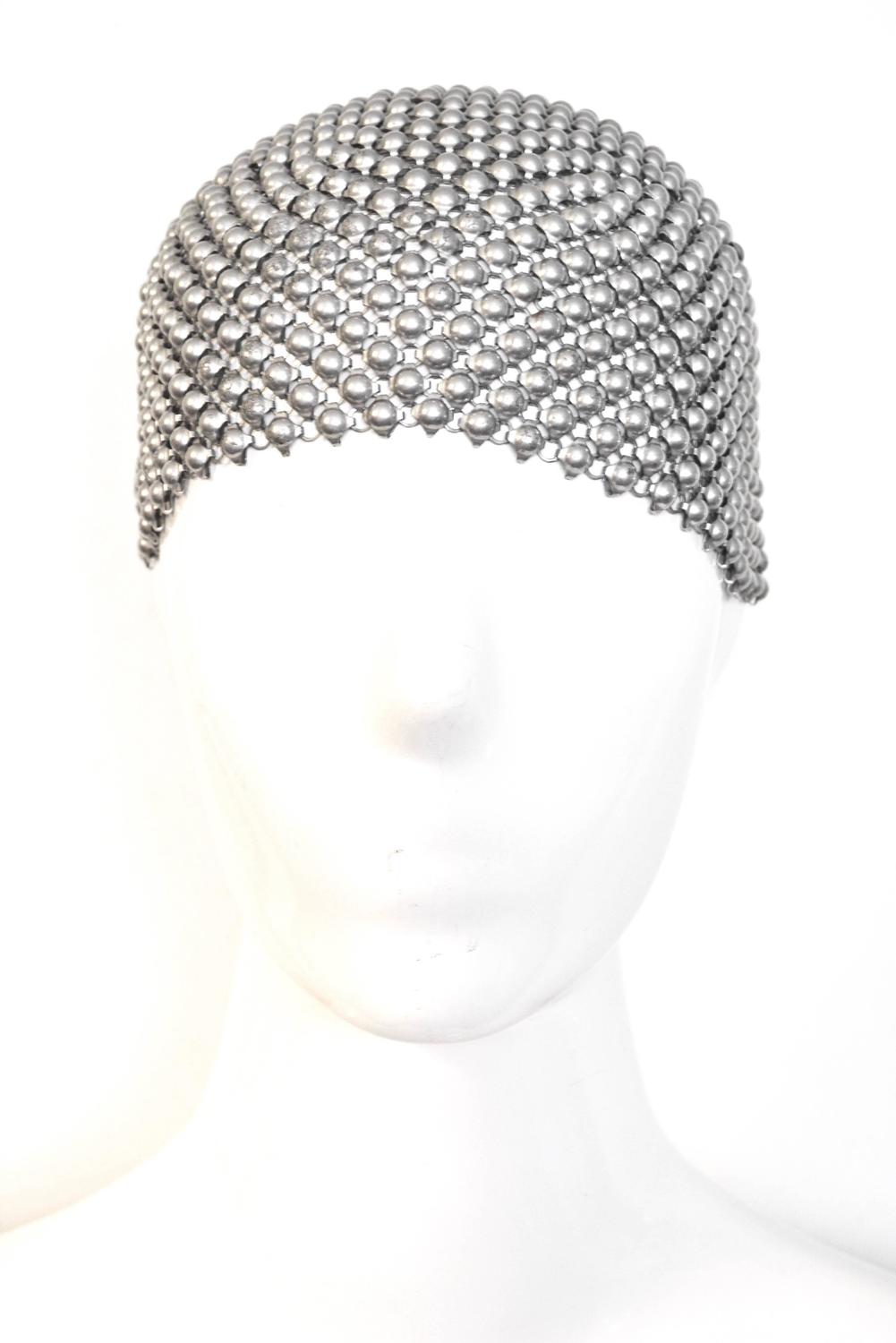 Mesh Disco Hat / Paco Rabanne Era For Sale at 1stdibs