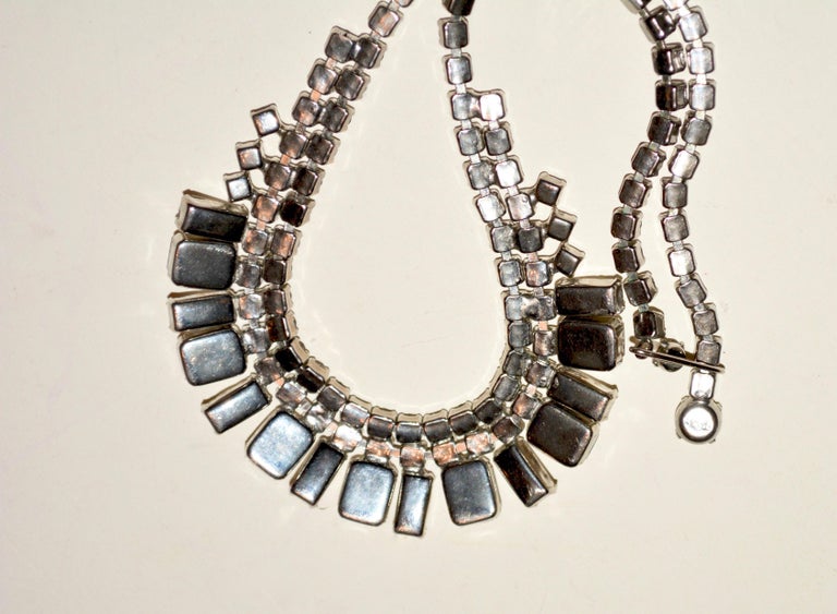 Weiss Rhinestone necklace at 1stDibs