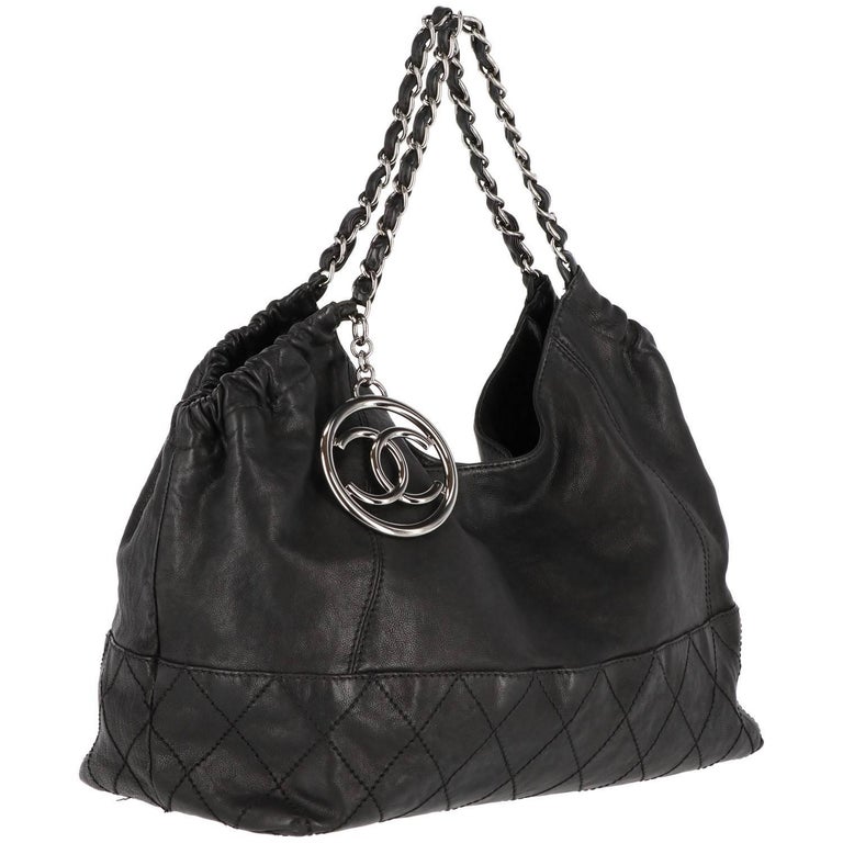 2000s Chanel Vintage Coco Cabas Tote Bag at 1stDibs