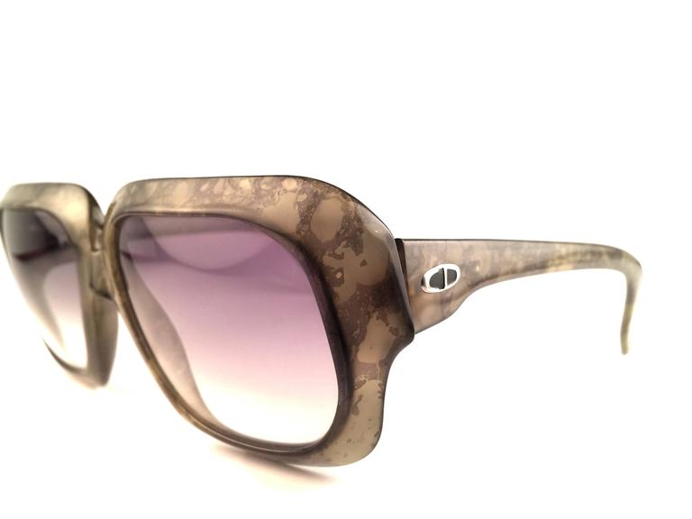 New Vintage Christian Dior Monsieur 2024 60 SunglassesGreen Marbled ...