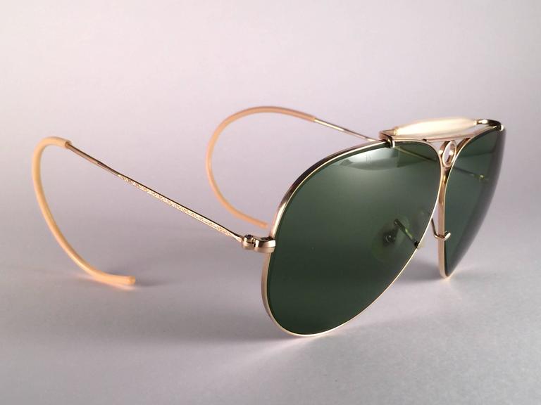 New Ray Ban Shooter 1950's Classic 12K Gold Filled Collectors B&L USA ...