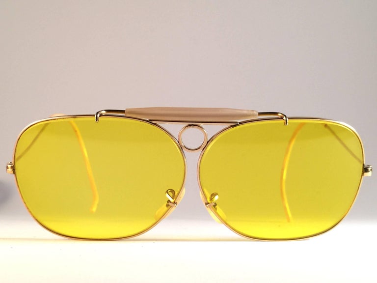 New Vintage Ray Ban Decot 10 K Gold 62Mm Kalichrome Lenses 1970's B&L ...