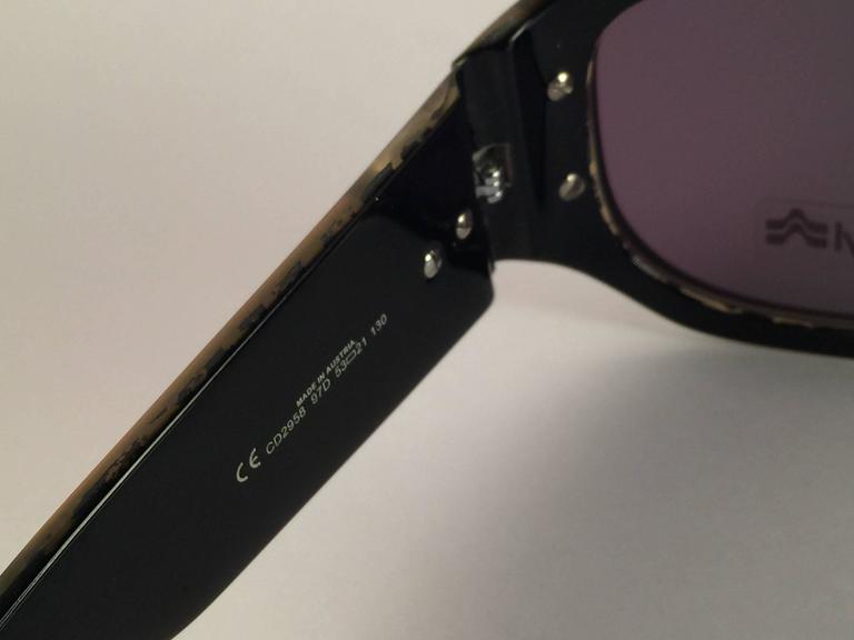 New Vintage Christian Dior 2958 Snake Print 1990's Optyl Sunglasses ...