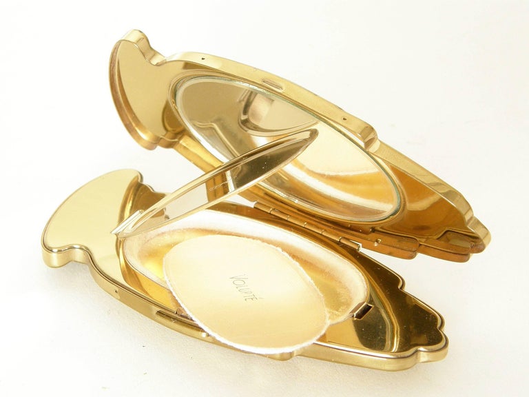 Volupté Gloved Hand Powder Compact with Original Sleeve and Box at 1stDibs