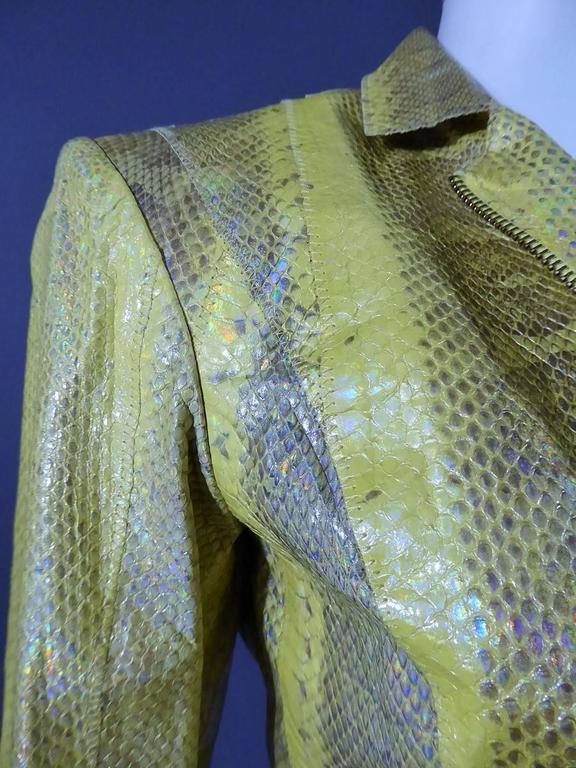 Roberto Cavalli Python Suit at 1stDibs | suit in python