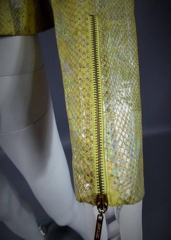 Roberto Cavalli Python Suit at 1stDibs | suit in python