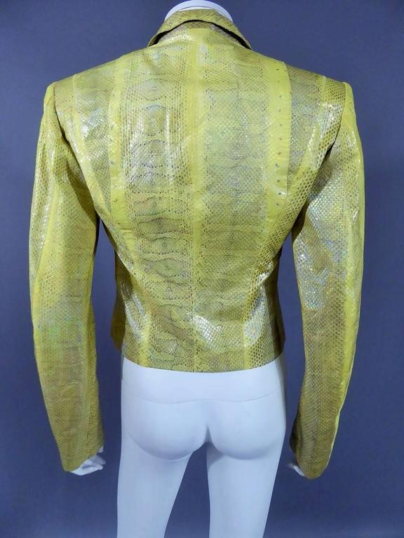 Roberto Cavalli Python Suit at 1stDibs | suit in python