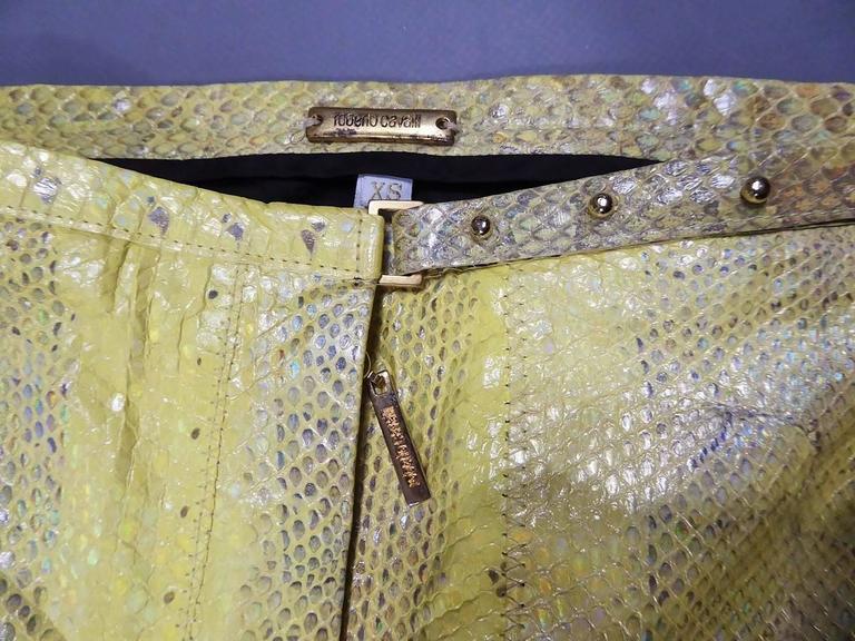 Roberto Cavalli Python Suit at 1stDibs | suit in python