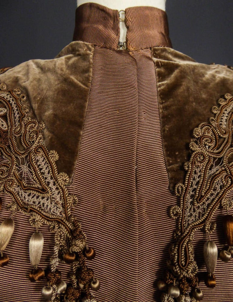 French Evening Cape with Trimmings Emile Pingat style 1890 - 1905 at ...