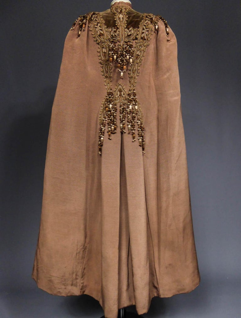 French Evening Cape with Trimmings Emile Pingat style 1890 - 1905 at ...