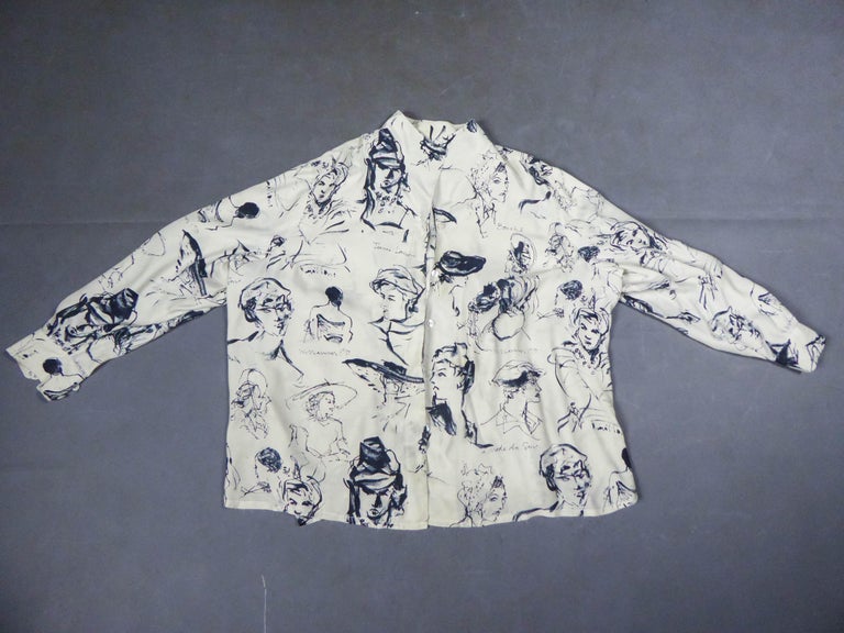 A Rena Rowan Silk Blouse Circa 1980 at 1stDibs | rena rowan clothing
