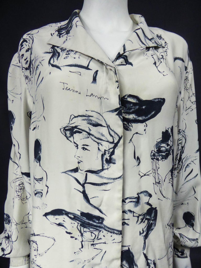 A Rena Rowan Silk Blouse Circa 1980 at 1stDibs | rena rowan clothing