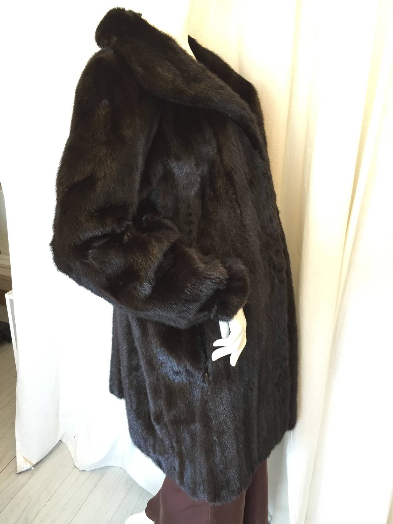 Vintage Mink Fur Jacket For Sale at 1stDibs