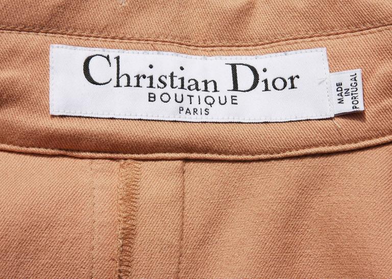New Christian Dior Snake Beads Embellished Trench Coat Fr.40 - US 8 For ...
