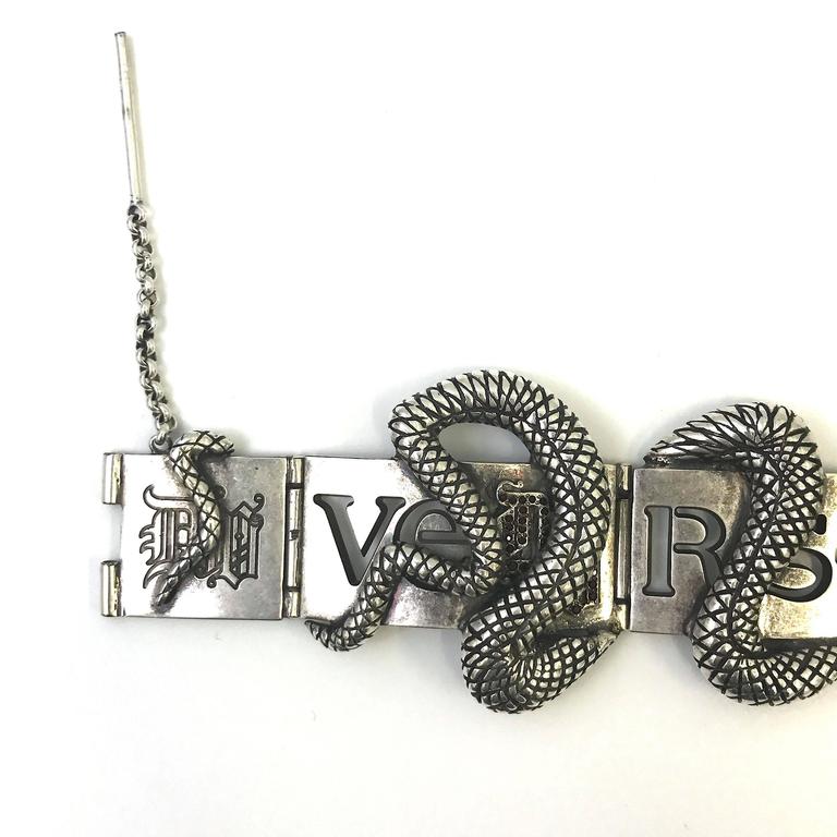 Gianni Versace Metal Snake Choker, 1990s For Sale at 1stDibs | versace ...