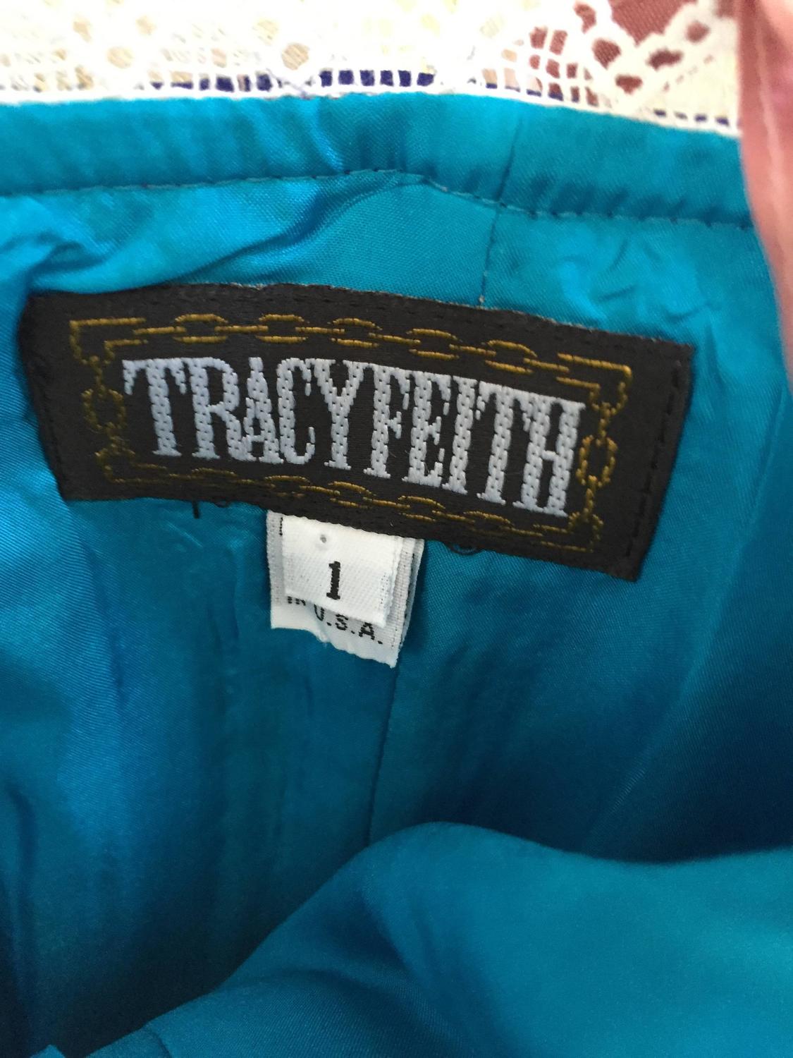 Tracy Feith Indian Inspired Silk and Lace Strapless Bustier Corset Top ...