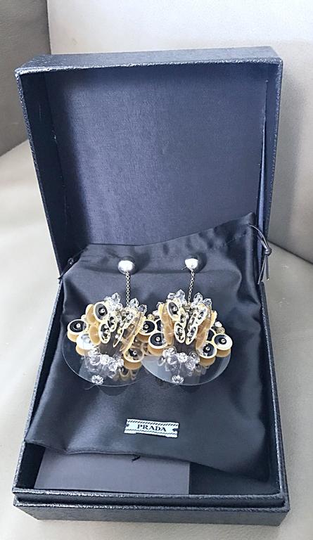 Prada Brand New Sold Out SS 16 Runway Jumbo Sequin Rhinestone Disco ...