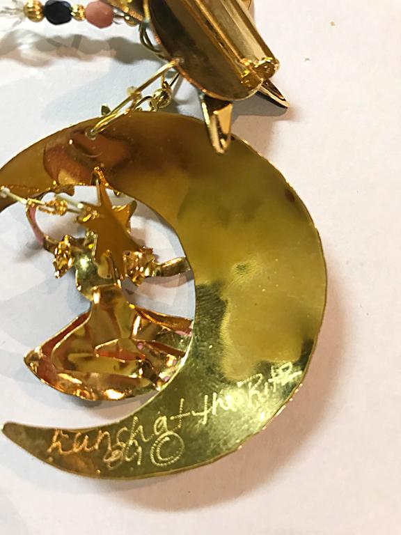 Vintage Lunch at the Ritz 1980s Ballerina Shooting Stars Oversized ...