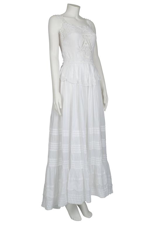 Theodora van Runkle Designed 'Victorian Style' Dress ca 1970 For Sale ...