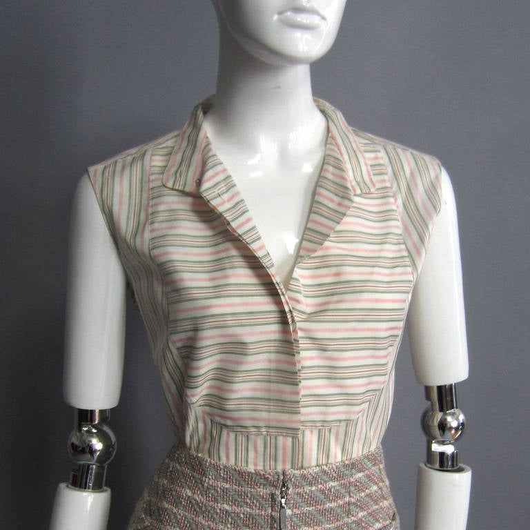 2003 CHANEL Spring Collection 3 Piece Tweed Suit at 1stDibs | chanel ...