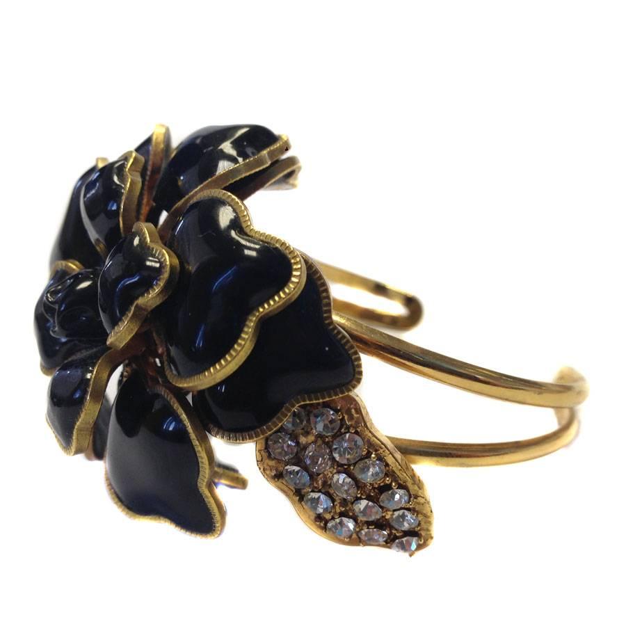 HERMES 'Extreme' Model Cuff in Epsom Calfskin Rose Jaïpur For Sale at ...