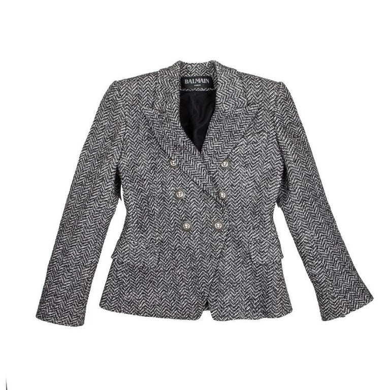 Balmain Military Coat at 1stdibs