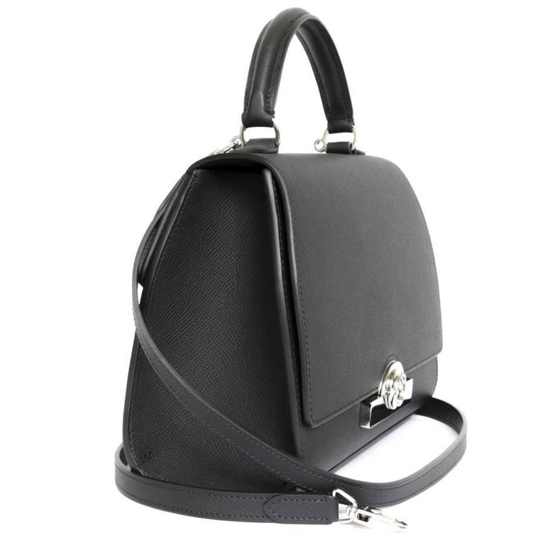 MOYNAT 'Rejane' Bag in Black Calf Leather at 1stDibs | moynat sale ...