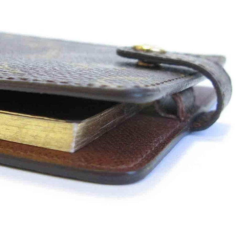 LOUIS VUITTON Notepad Cover in Brown Monogram Canvas at 1stDibs