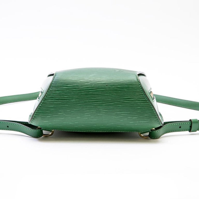 LOUIS VUITTON Backpack in Green Epi Leather at 1stDibs