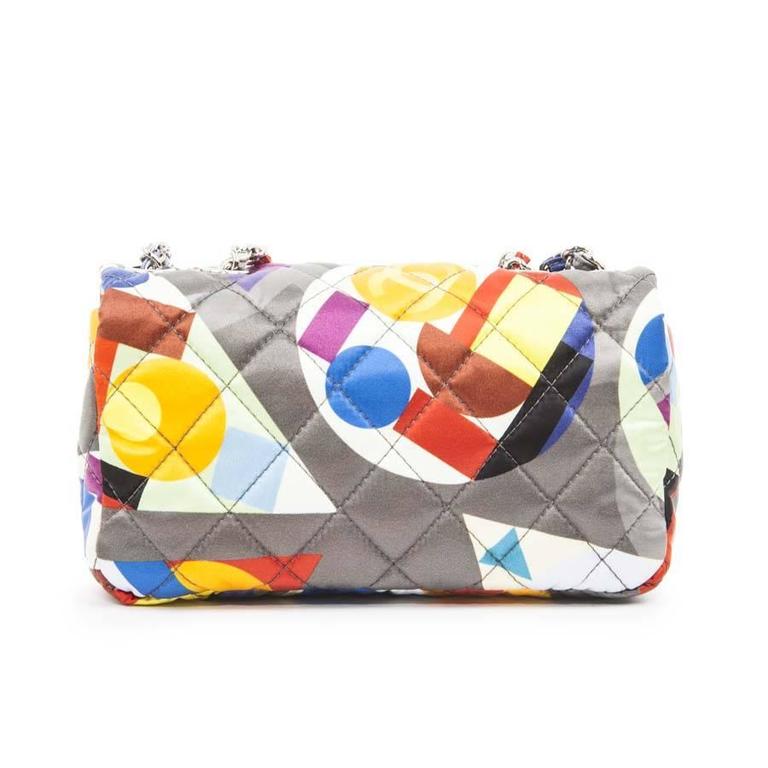 CHANEL Bag in Silk Multicolored Geometric Patterns at 1stDibs | chanel ...