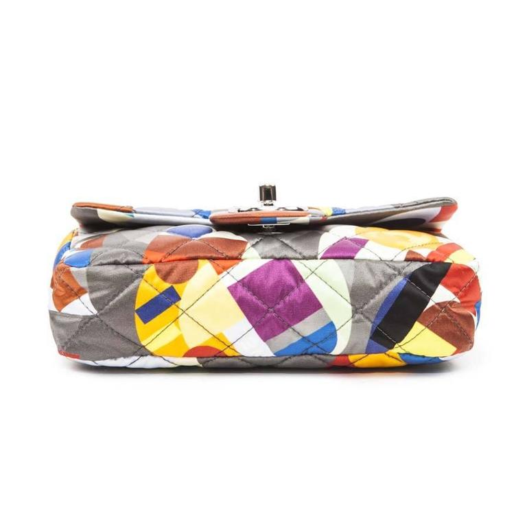 CHANEL Bag in Silk Multicolored Geometric Patterns at 1stDibs | chanel ...