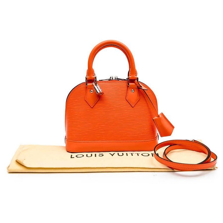 Louis Vuitton Mini "Alma" BB Bag in Coral Epi Leather at 1stDibs ...