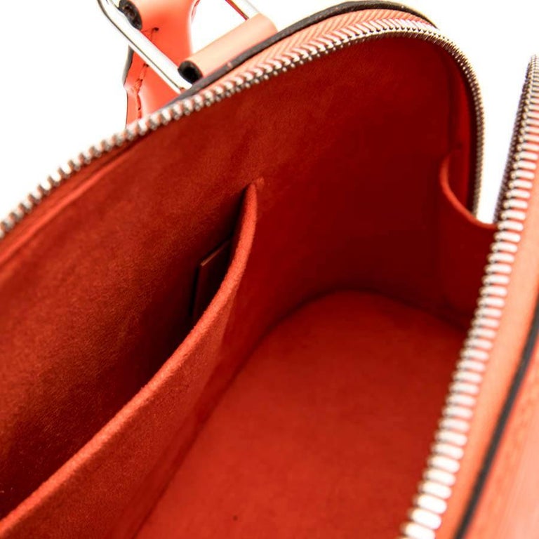 Louis Vuitton Mini "Alma" BB Bag in Coral Epi Leather at 1stDibs ...