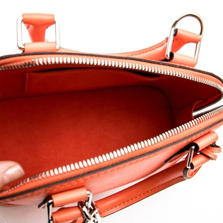 Louis Vuitton Mini "Alma" BB Bag in Coral Epi Leather at 1stDibs ...