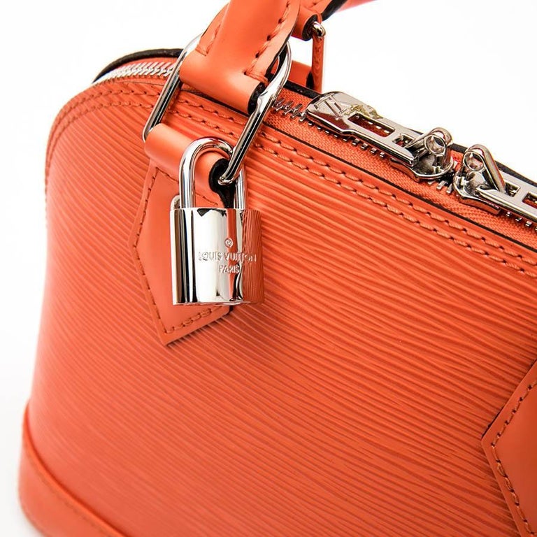 Louis Vuitton Mini "Alma" BB Bag in Coral Epi Leather at 1stDibs ...