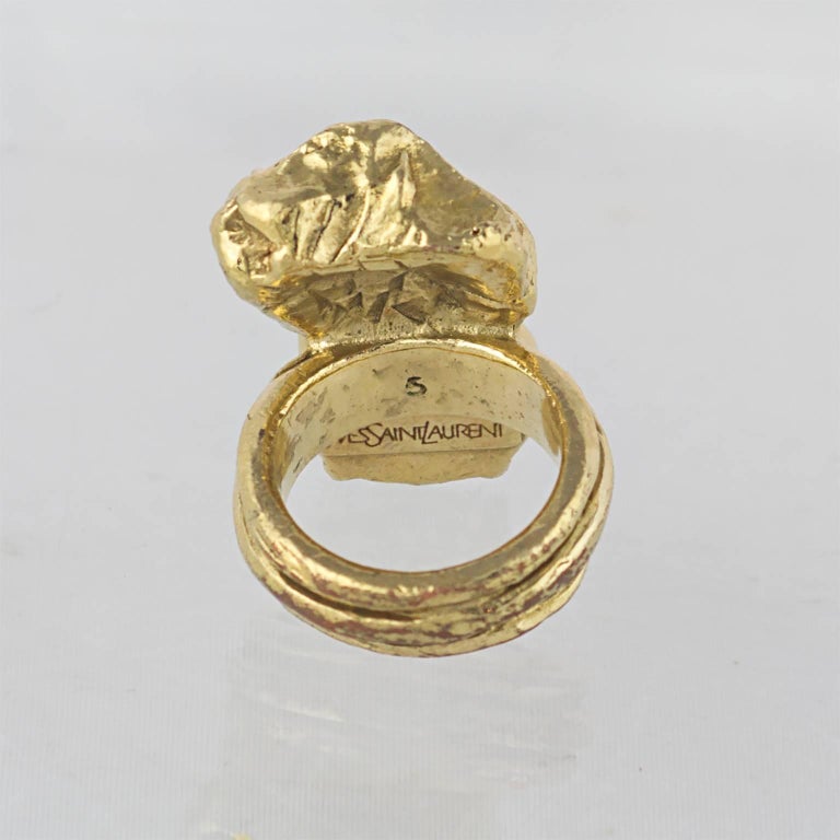 YSL Original Arty Ring For Sale at 1stDibs