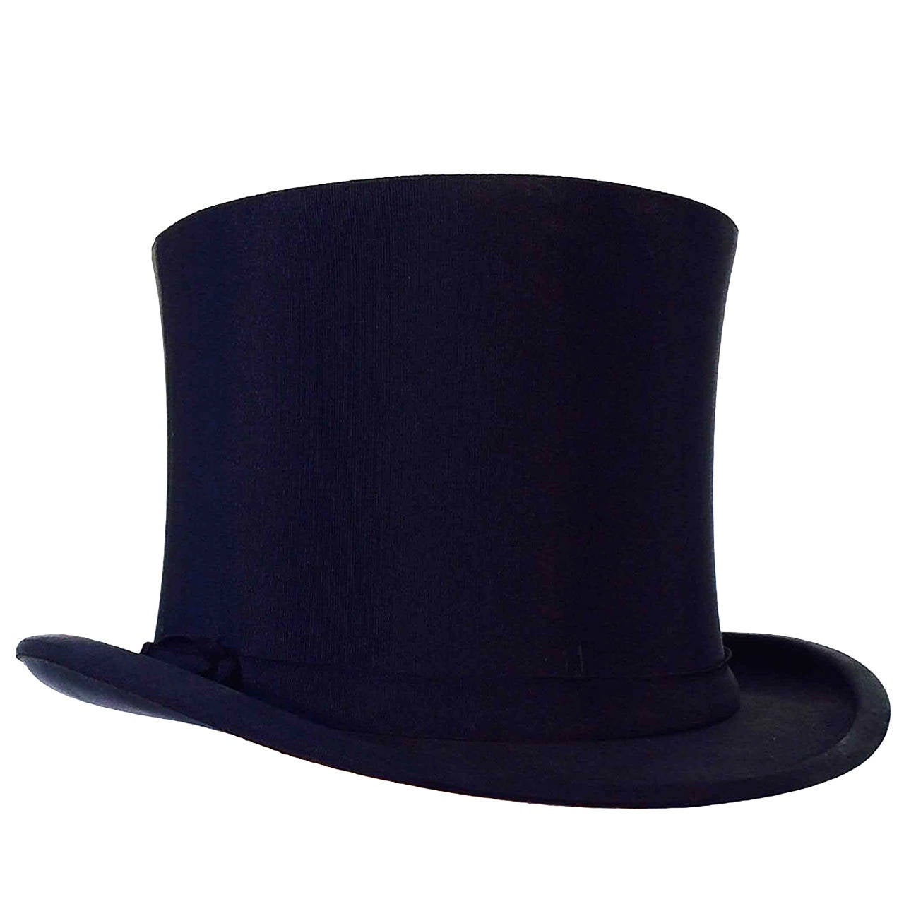 Gents Silk Top Hat ca.1930 at 1stDibs