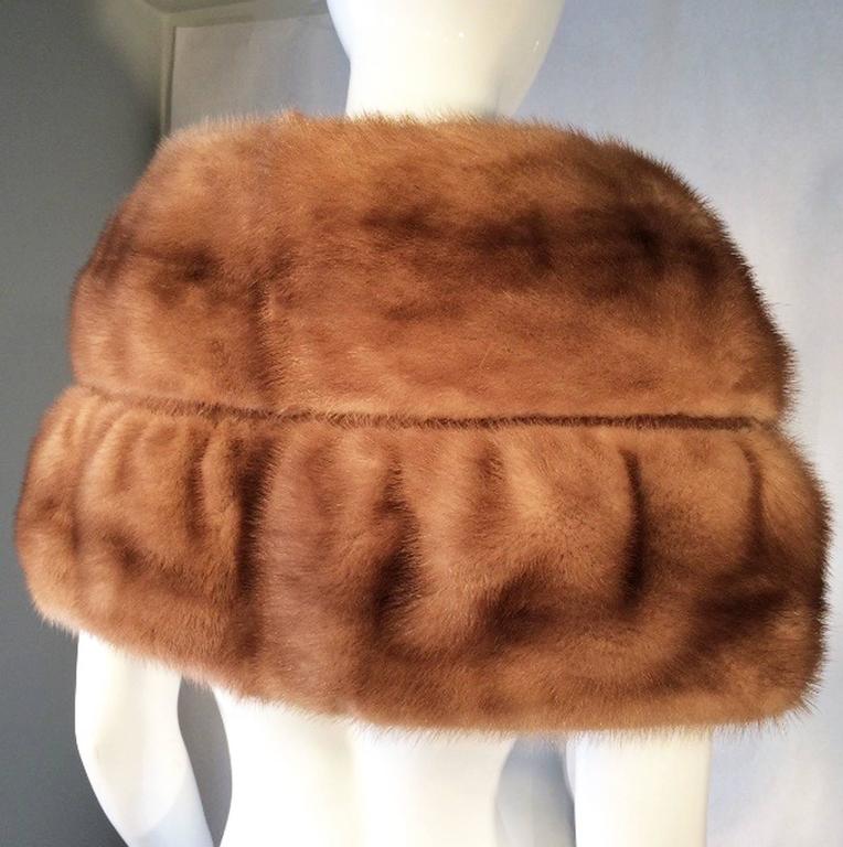 Schiaparelli Mink Princess Stole, 1950s at 1stDibs