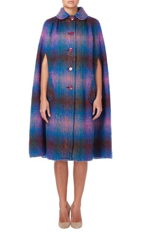 Strathtay purple cape, circa 1970 at 1stDibs