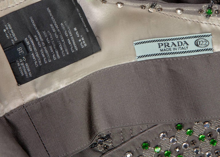 2000s Beaded Prada Bralette with Rhinestone Detail at 1stDibs | prada ...