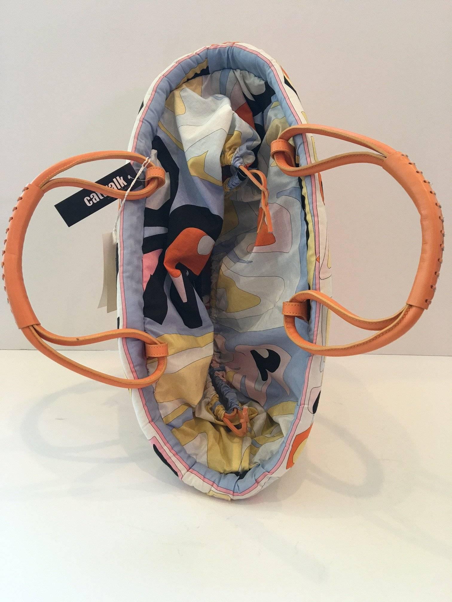 Emilio Pucci Straw Tote Bag at 1stDibs | emilio pucci straw bag, pucci ...