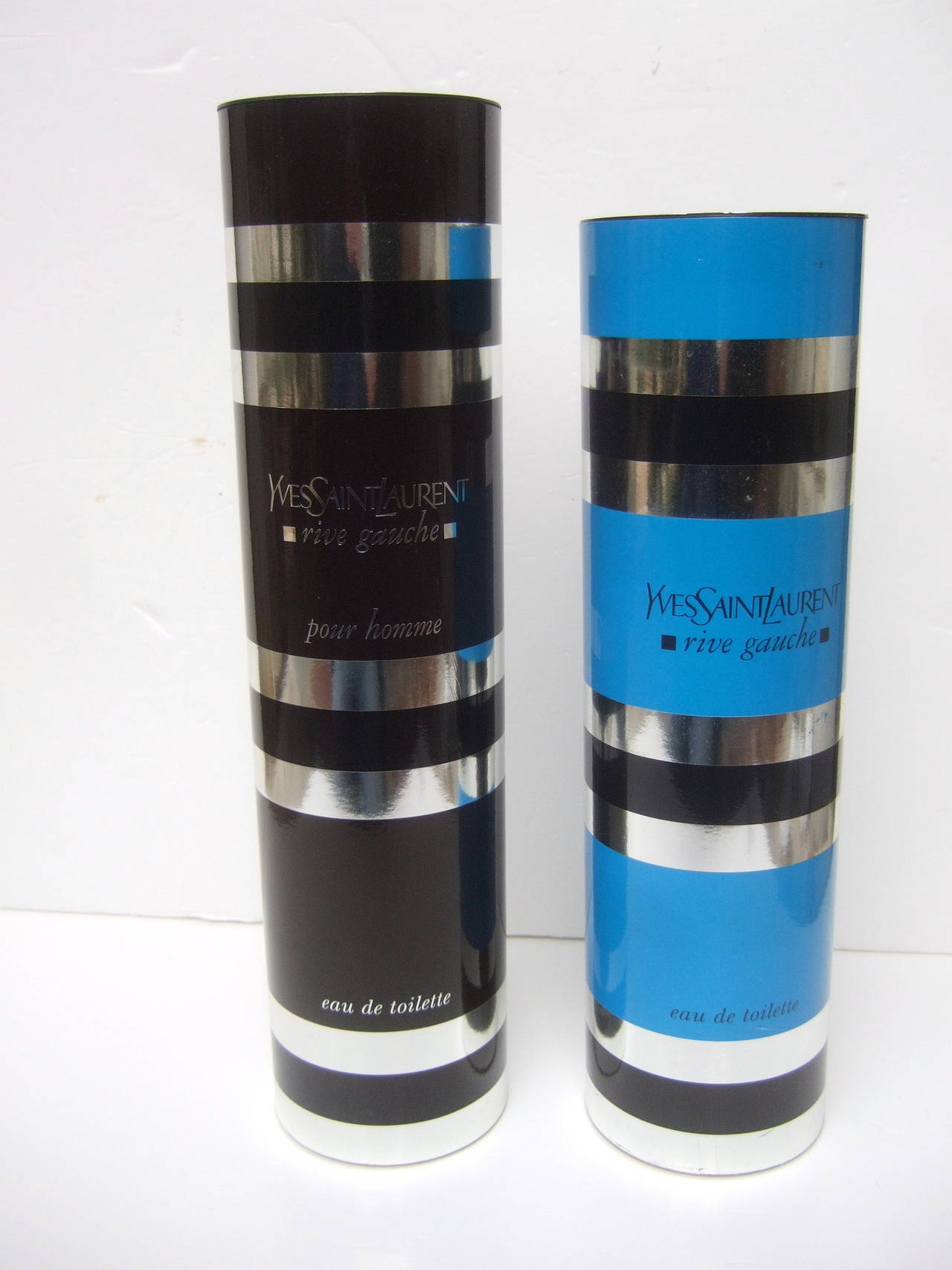 Yves Saint Laurent Set of Factice Fragrance Display Cylinders at 1stDibs