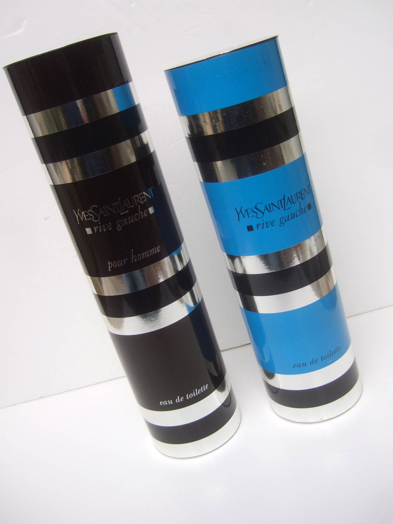 Yves Saint Laurent Set of Factice Fragrance Display Cylinders at 1stDibs